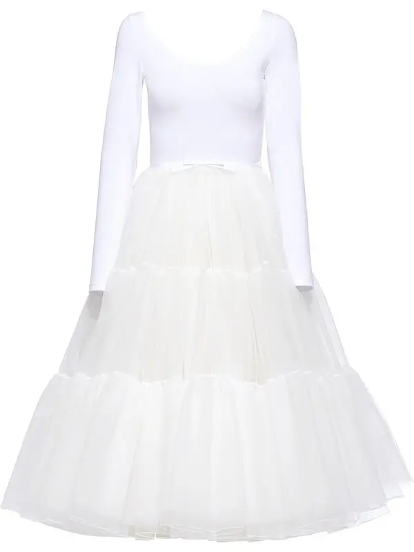 Miu Miu Ballerina Style Tulle Dress