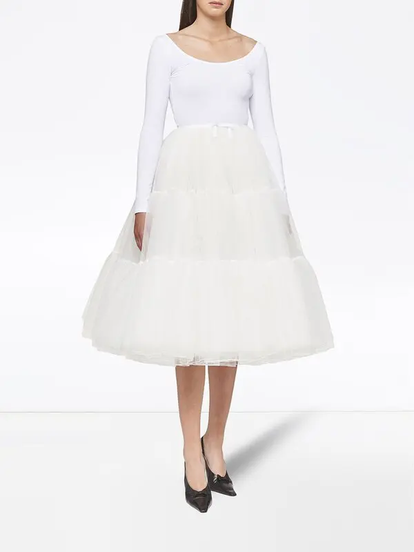 Miu Miu Ballerina Style Tulle Dress