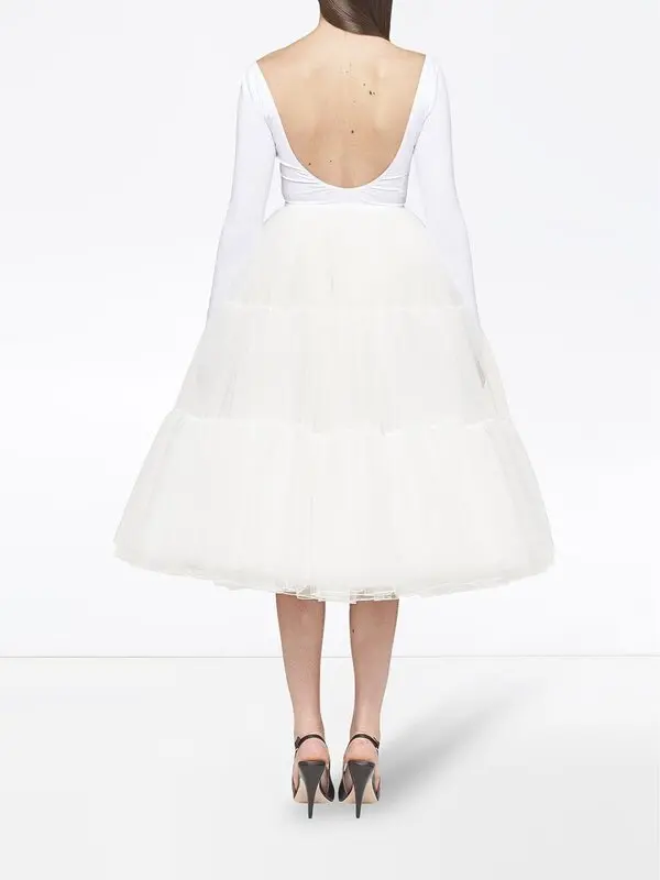 Miu Miu Ballerina Style Tulle Dress