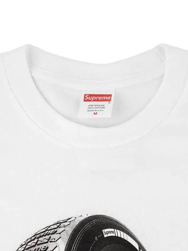 Supreme Tire Print T-shirt - White