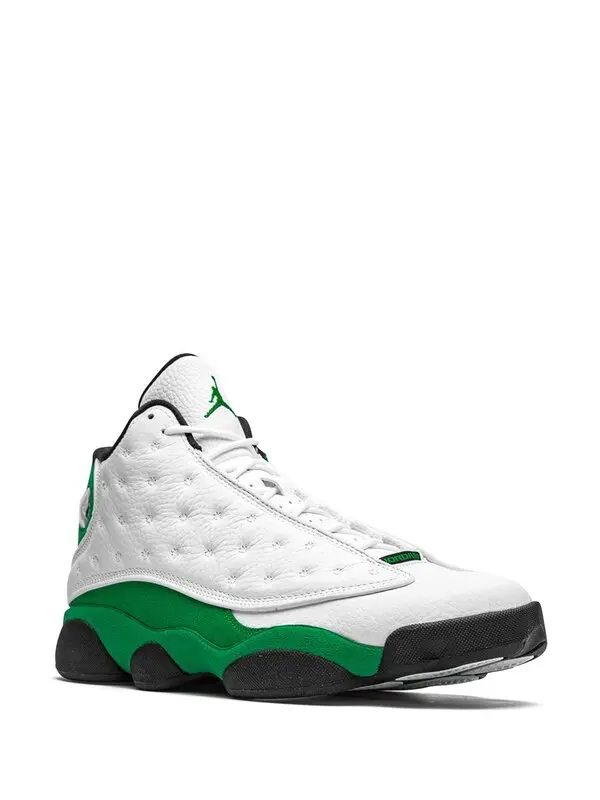 JORDAN Air Retro Lucky Green Sneakers - White