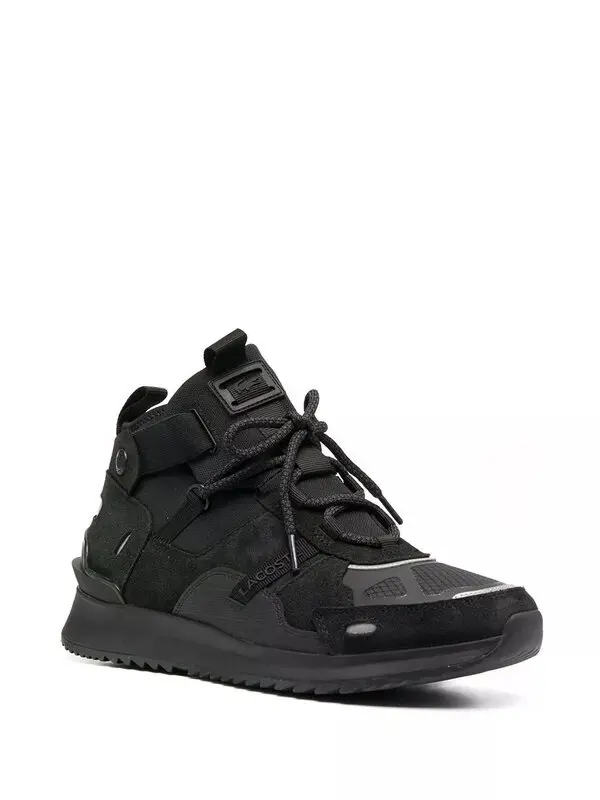 Lacoste Multi-panel Mid-top Sneakers