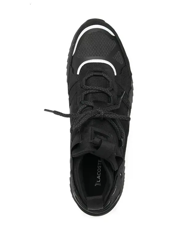 Lacoste Multi-panel Mid-top Sneakers