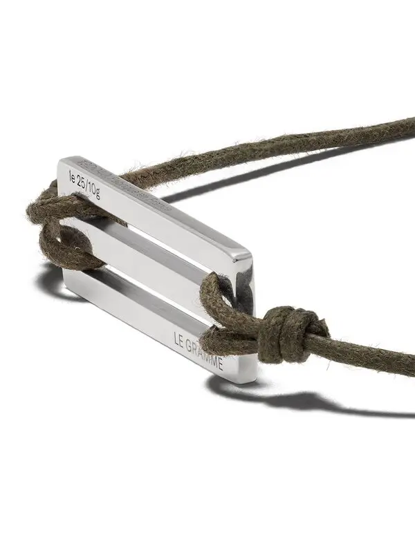 Le Gramme Cord Bracelet 25/10g
