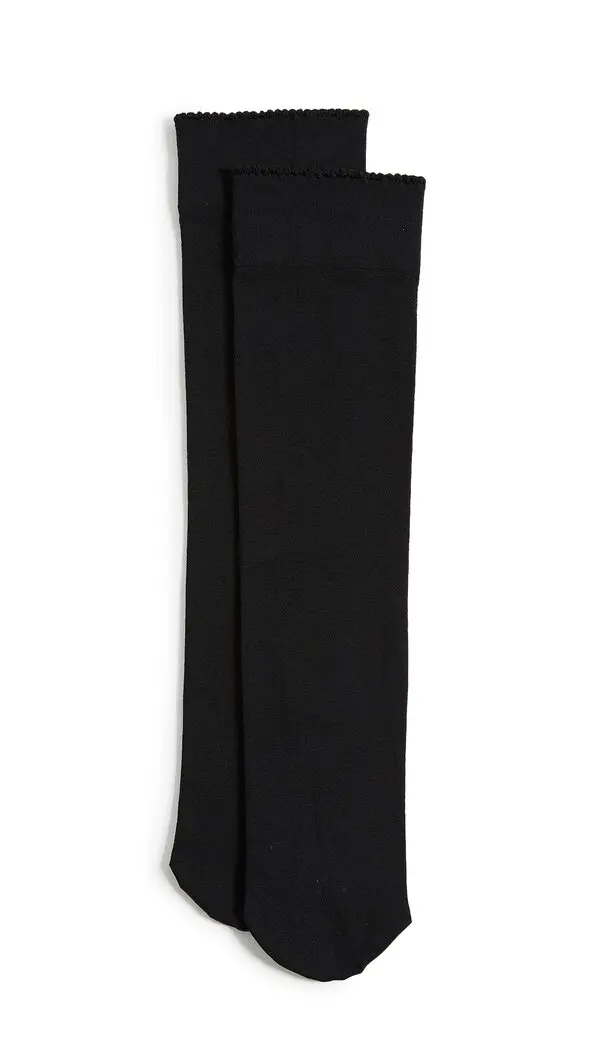 Wolford Velvet De Luxe 50 Knee-highs - Black