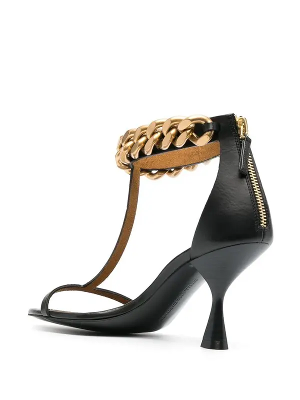 Stella McCartney Chain-link Strappy High Heel Sandals