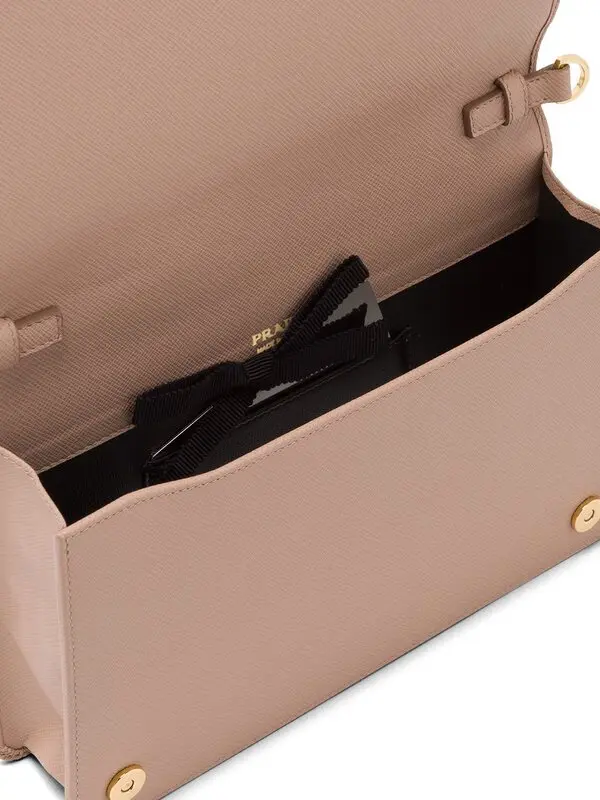 Prada Mini Saffiano Leather Shoulder Bag