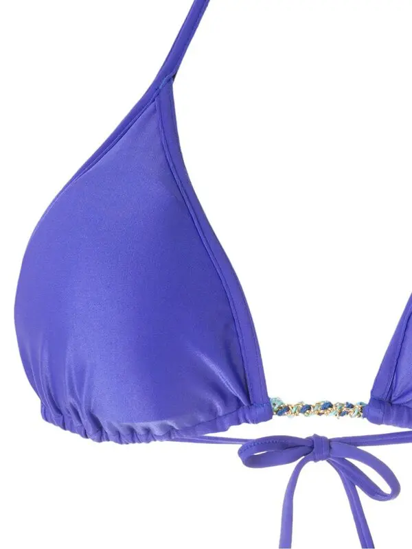 AMIR SLAMA Senhor Do Biquíni Bikini Set - Blue