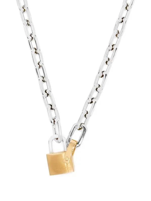 AMBUSH Small Padlock Chain Necklace