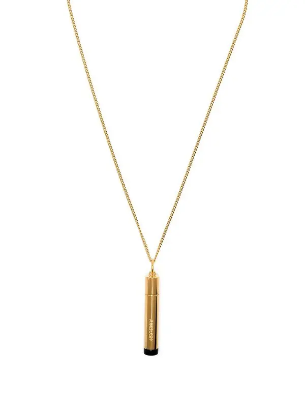 AMBUSH Pill Case Charm Necklace - Gold