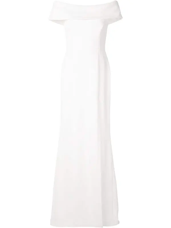 Rebecca Vallance Venice Off-shoulder Gown - White