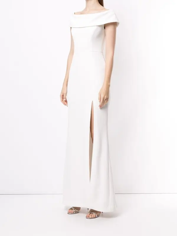 Rebecca Vallance Venice Off-shoulder Gown - White