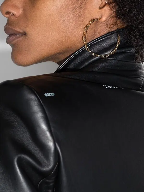 Rabanne Chain-link Hoop Earrings