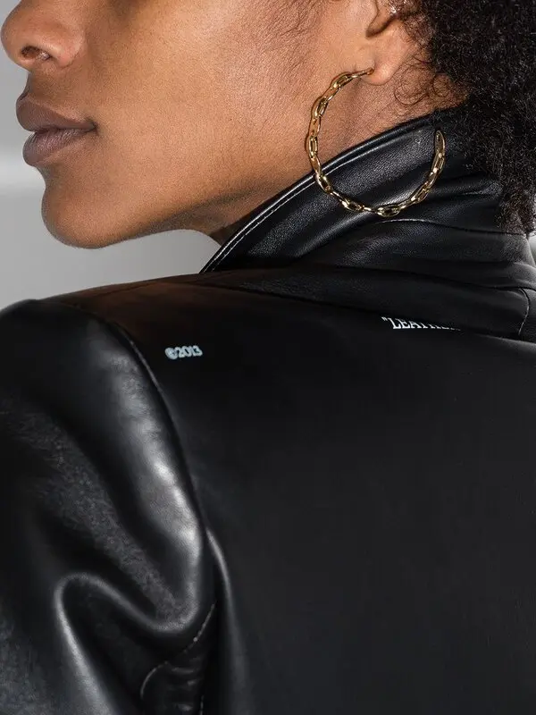 Rabanne Chain-link Hoop Earrings