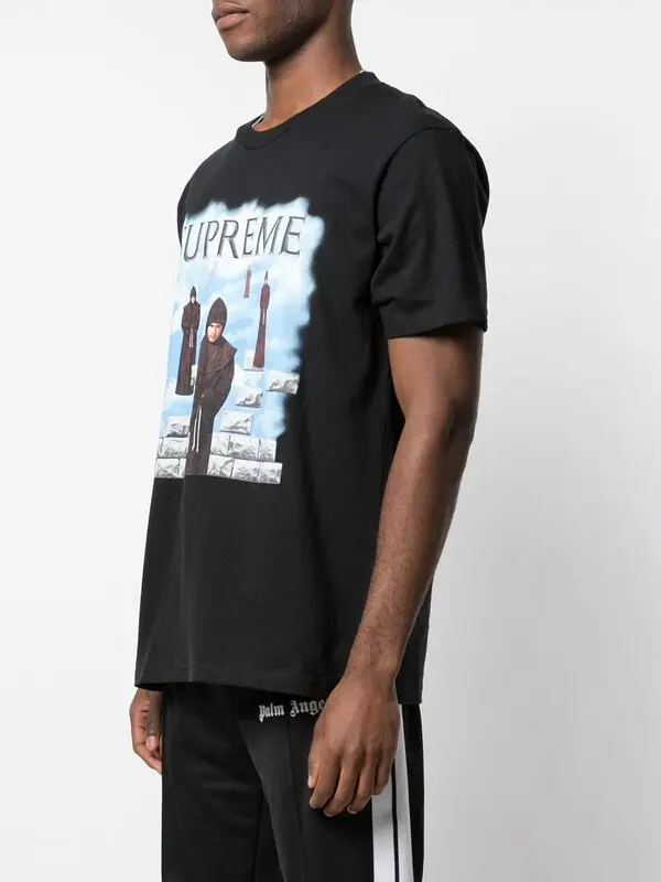 Supreme Levitation Graphic-print T-shirt - Black