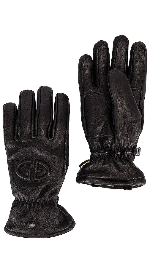 Goldbergh Freeze Leather Gloves - Black