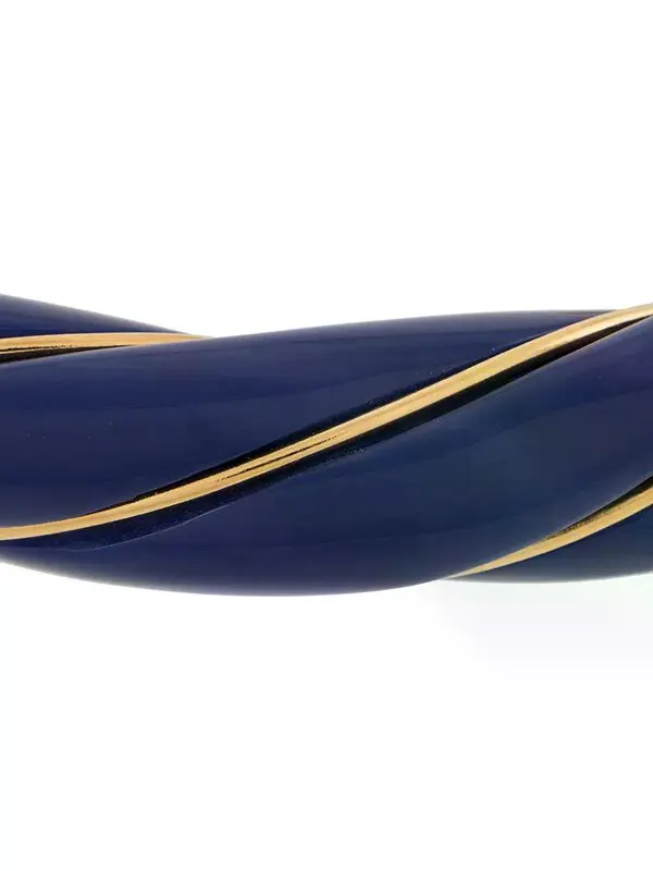 AURÉLIE BIDERMANN Diana Twist Cuff Bracelet - Blue