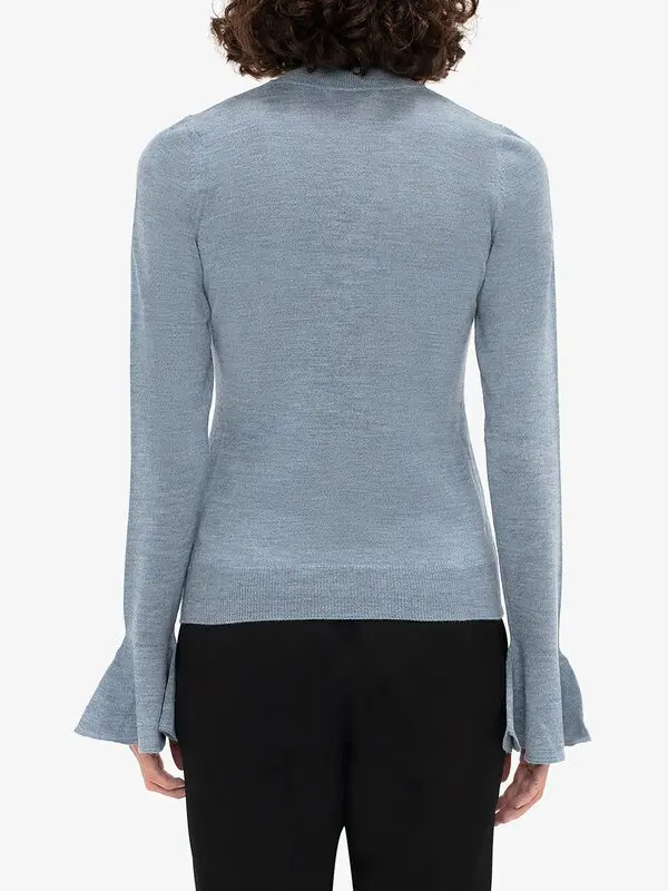JW Anderson Flared Cuff Logo Pullover