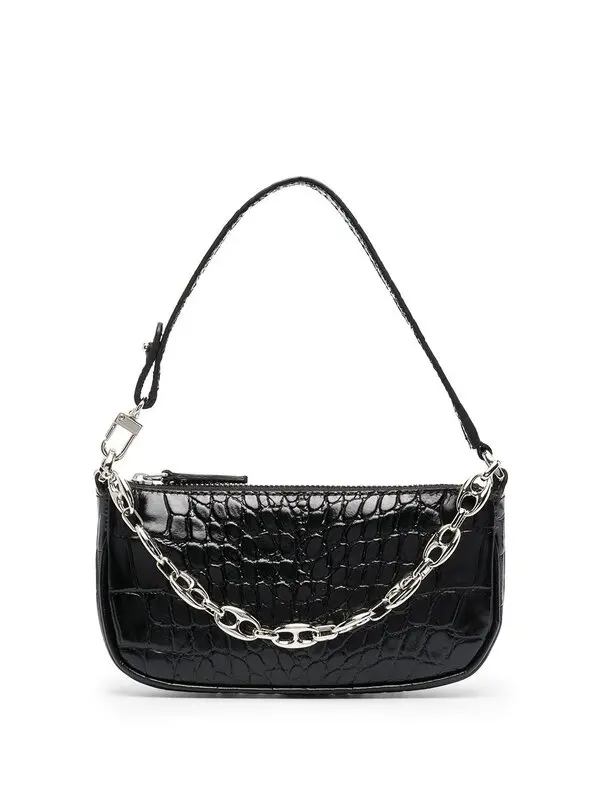 By Far Embossed Shoulder Bag