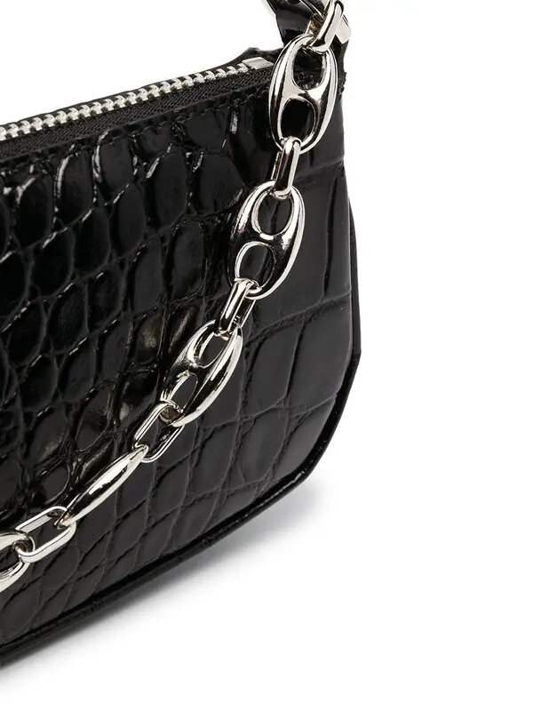 By Far Embossed Shoulder Bag