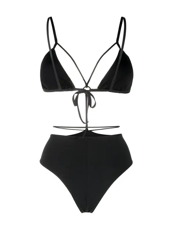 NOIRE SWIMWEAR Temptation Monokini - Black