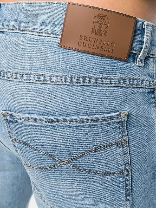Brunello Cucinelli Skinny Low Rise Jeans