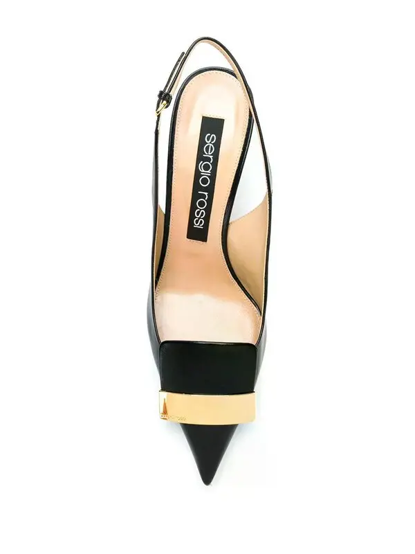 SERGIO ROSSI Sr1 75mm Pointed Pumps