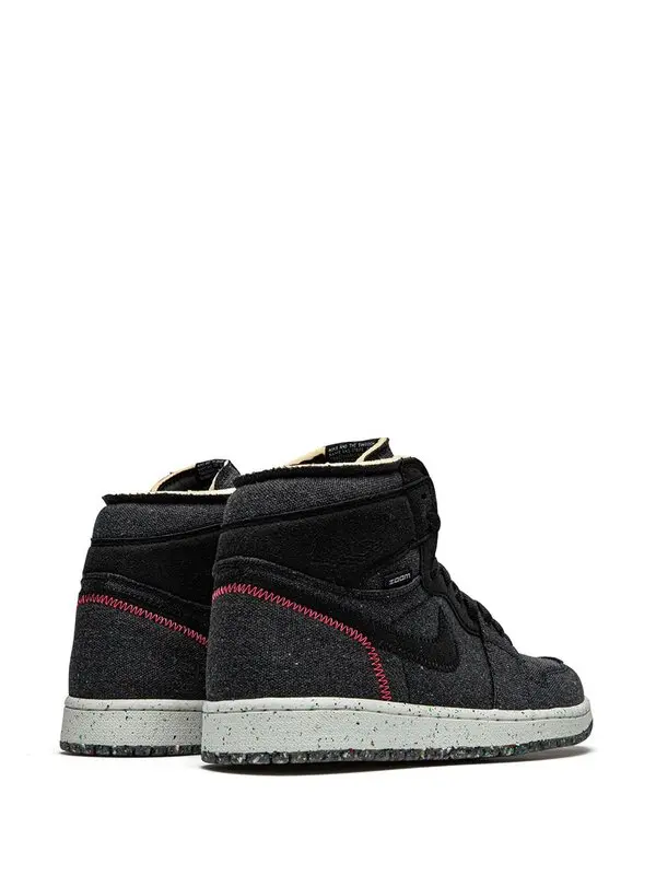 JORDAN Air 1 Retro High Og Zoom Space Hippie Sneakers - Black