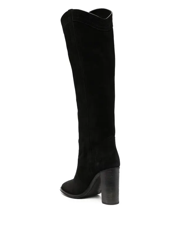 Saint Laurent Kate Knee-high Block Heel Boots