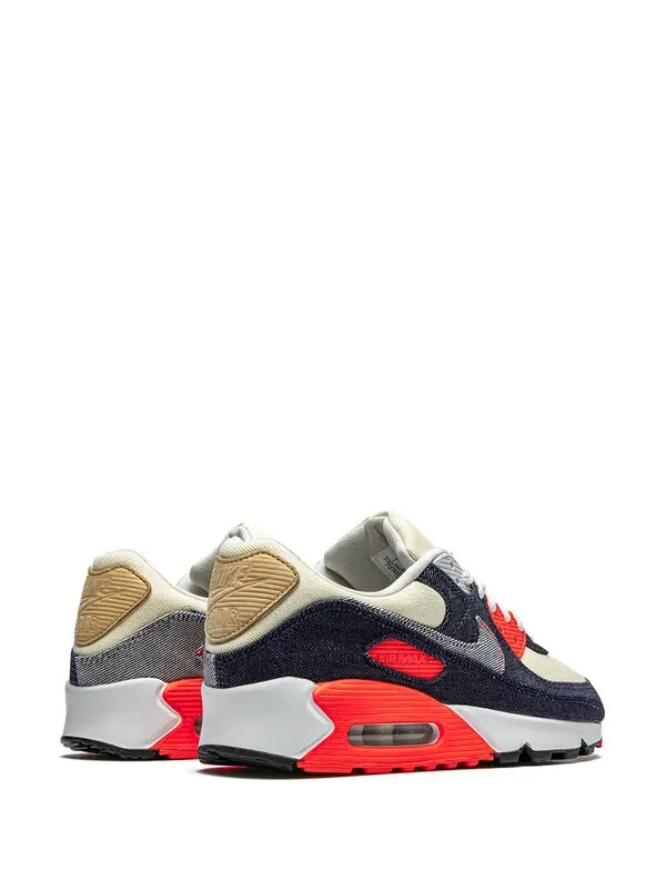 Nike X Denham Air Max 90 Sneakers - Blue