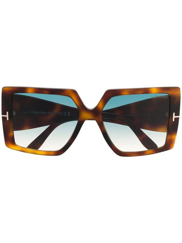 TOM FORD Quinn Oversized-frame Sunglasses