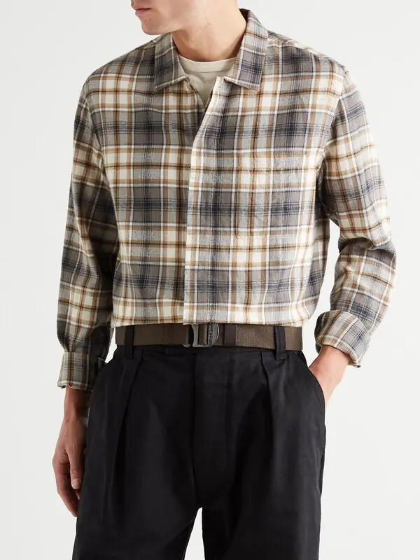 Filson Togiak 4cm Leather-trimmed Webbing Belt