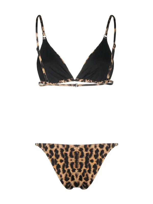 NOIRE SWIMWEAR Leopard Print Bikini