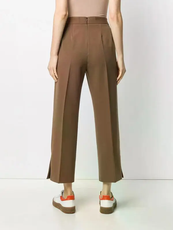 Altea High Waisted Cropped Trousers