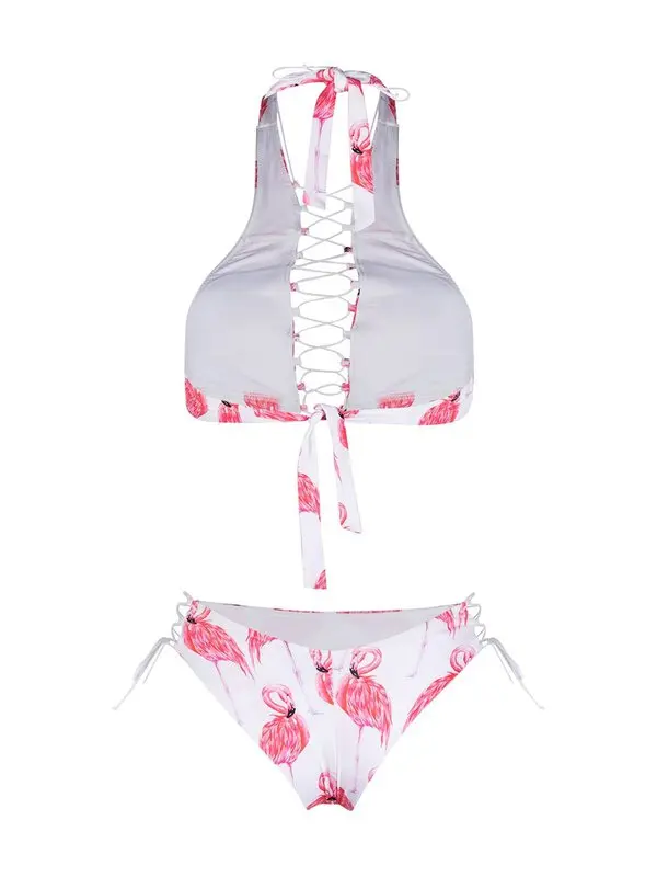 NOIRE SWIMWEAR Addicted Flamingo Bikini