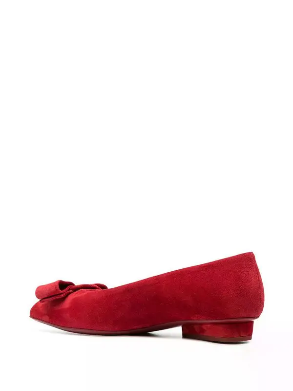 FERRAGAMO Viva Bow-detail Ballerina Shoes