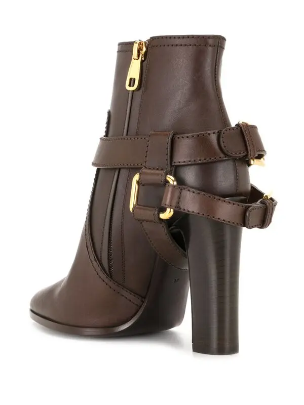 Dolce & Gabbana Buckled Ankle Booties