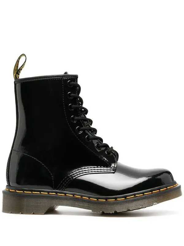 Dr. Martens 1460 Leather Combat Boots - Black
