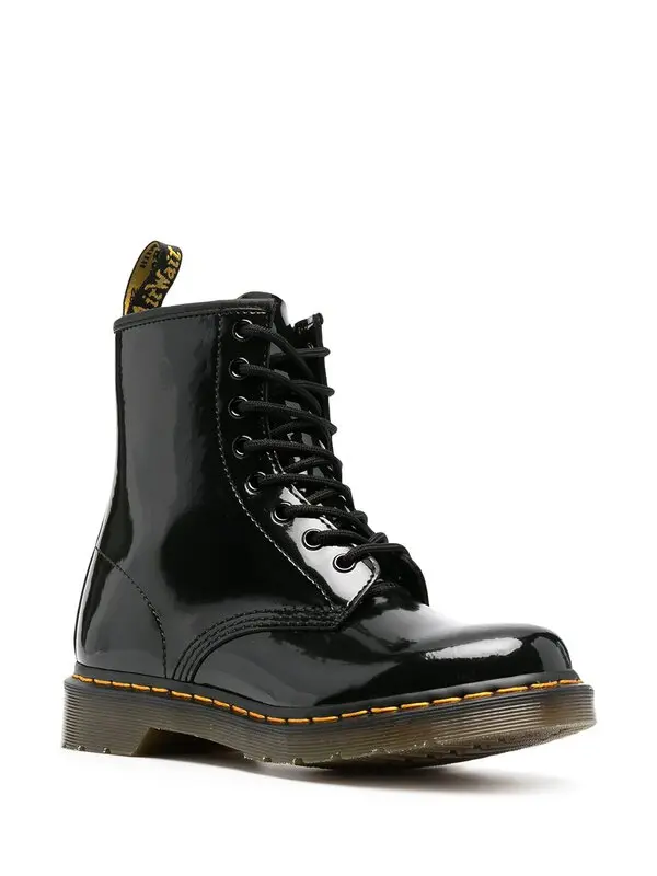 Dr. Martens 1460 Leather Combat Boots - Black