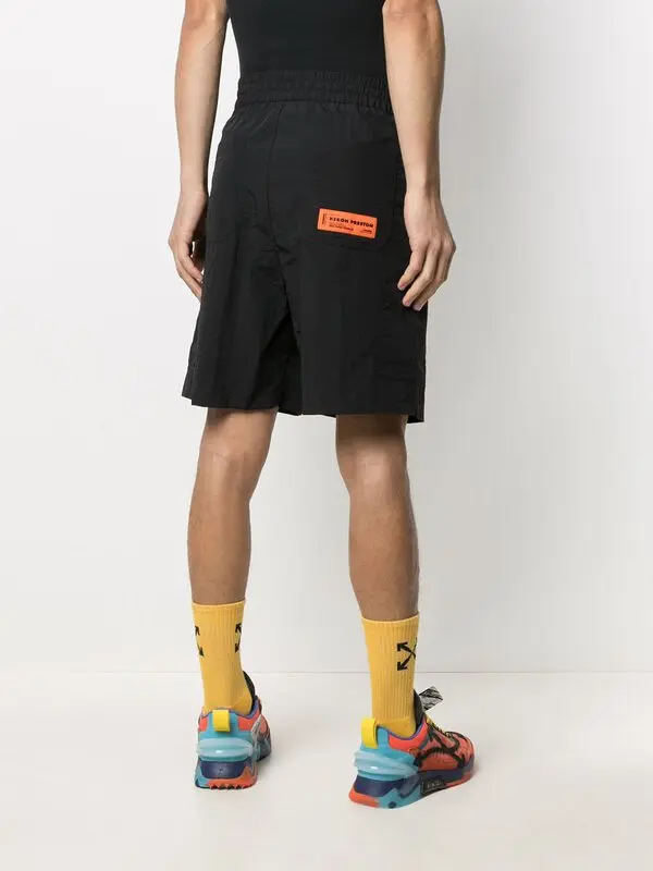Heron Preston Logo-patch Track Shorts
