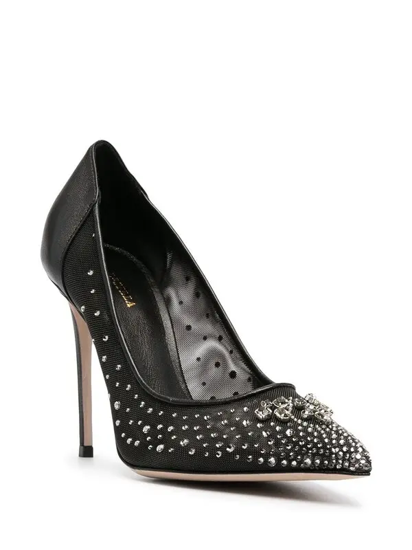 LE SILLA Anastasia Crystal-embellished Pumps