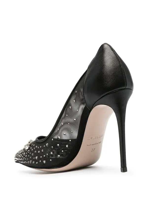 LE SILLA Anastasia Crystal-embellished Pumps