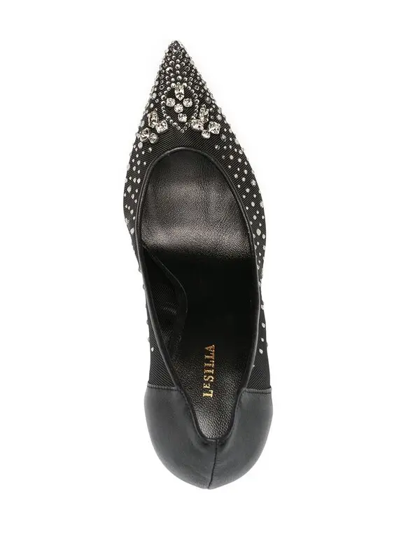 LE SILLA Anastasia Crystal-embellished Pumps