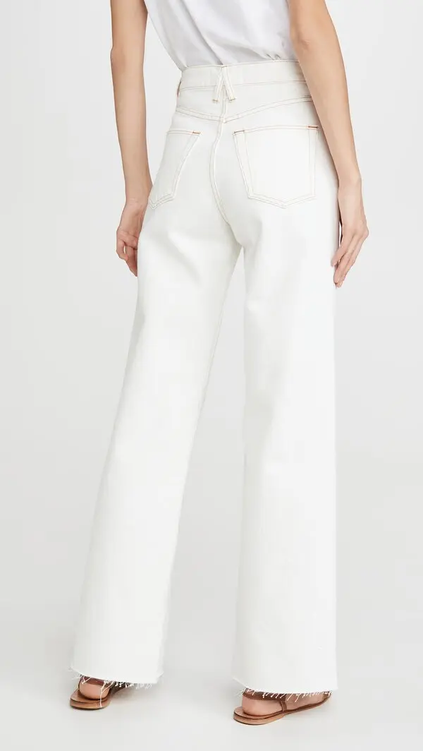 SLVRLAKE Grace Jeans - Natural White