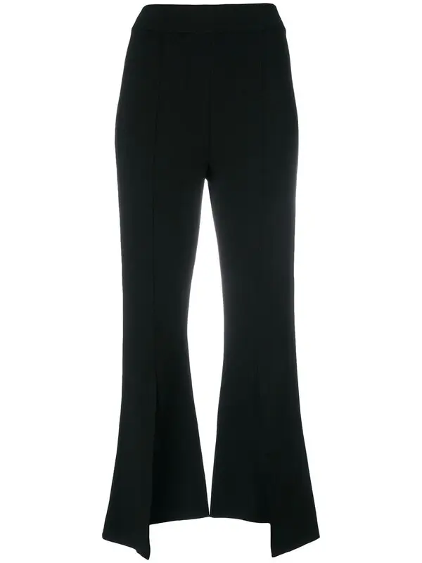 Stella McCartney Cropped Asymmetric Trousers