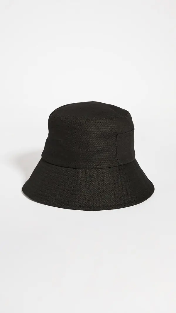 Lack Of Color Wave Canvas Bucket Hat