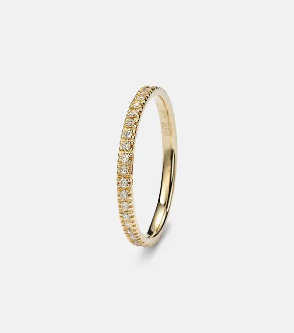SYDNEY EVAN 14kt Yellow Eternity Ring With Diamonds