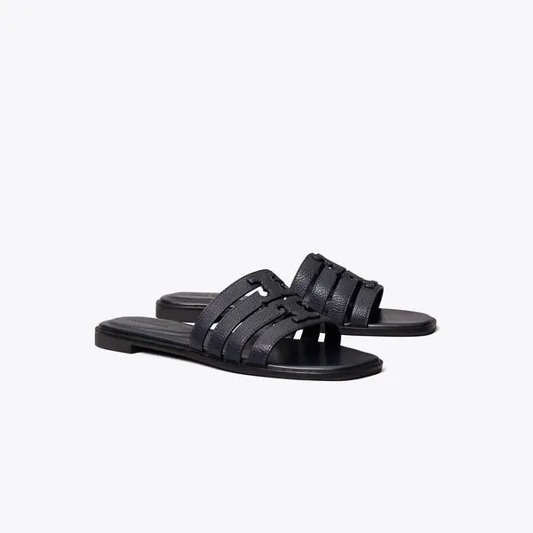 Tory Burch Ines Slides - New Navy/new Navy