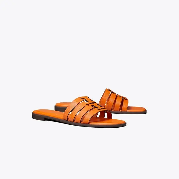 Tory Burch Ines Slides - Orange Citrine/orange Citrine