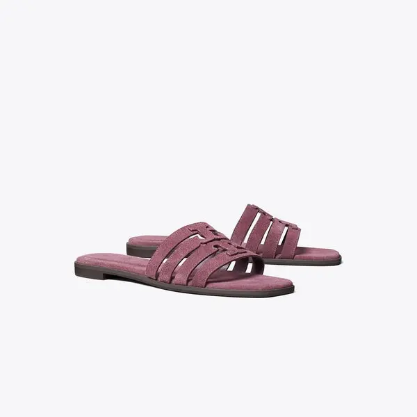 Tory Burch Ines Slides - Soft Orchid/soft Orchid